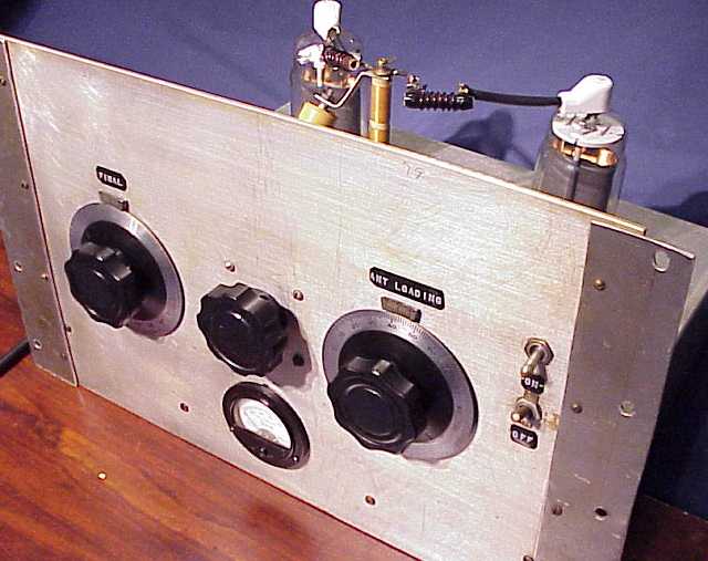 old 813 homebrew Amp