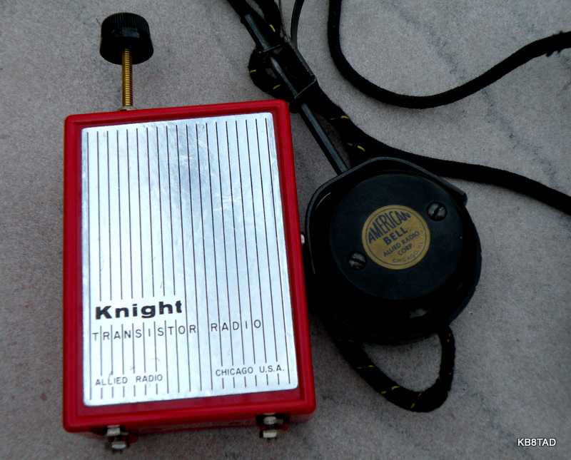 Knight-kit Trans-Midge one-transistor radio